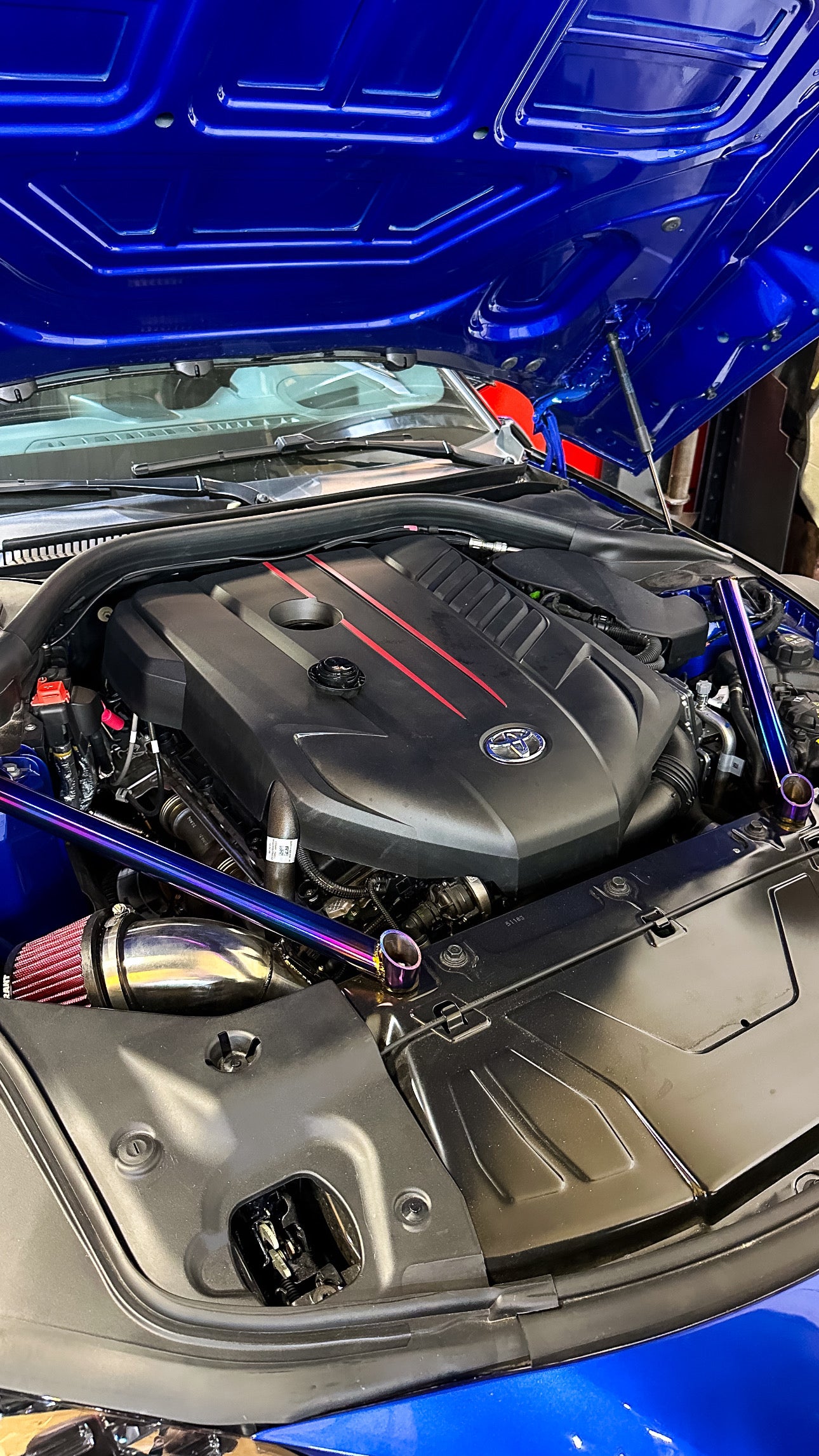 MK5 Supra Titanium Front Bars – Centerline Motorsports